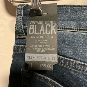 Vintage Genes Black | Jeans | Vintage Genes Black French Terry Jeans ...